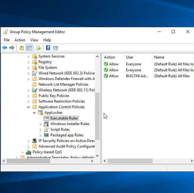 Locking Down a Workstation with AppLocker | ThinkBox