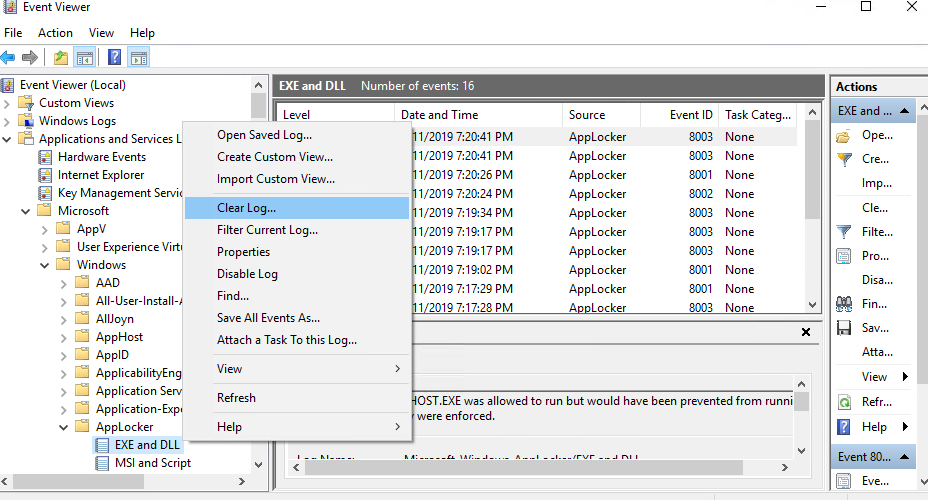 Locking Down a Workstation with AppLocker | ThinkBox