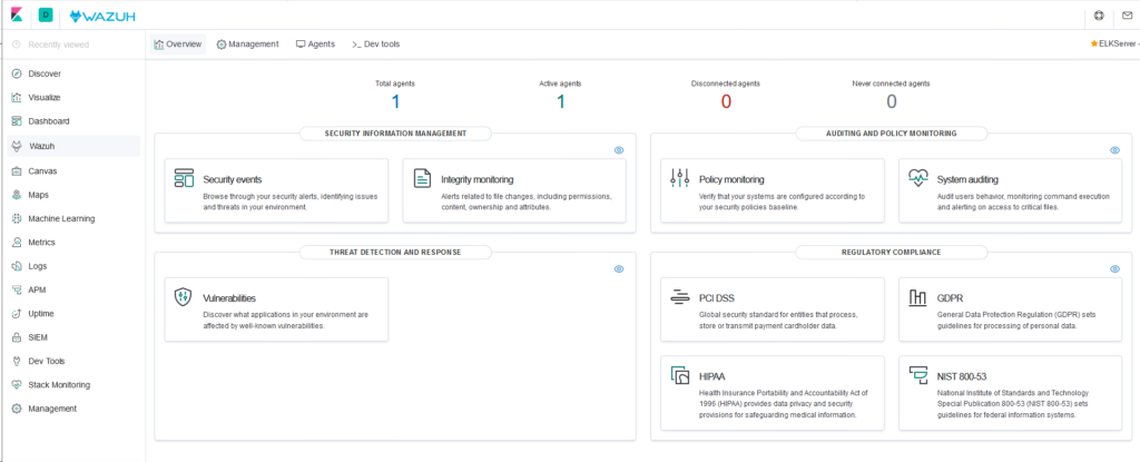 Configuring Wazuh and Kibana to Monitor Endpoints | ThinkBox